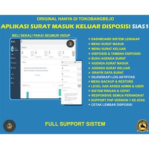 Jual APLIKASI WEB SOURCE CODE SISTEM ARSIP SURAT MASUK KELUAR DAN DISPOSISI - Kota Balikpapan ...