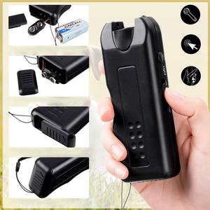 Jual Ultrasonic Dog Repeller Handheld Barking Stop Luminous Ultrasonic ...