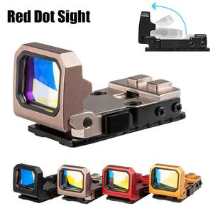 Jual Foldable Red Dot Sight Tactical Flip Dot Reflex Sight RMR Scope ...