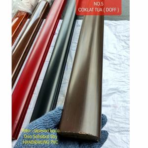 Jual HANDRAIL PVC HANDRAILING HAND RAIL PEGANGAN RAILING COKLAT TUA ...