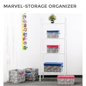 Jual MINISO Marvel Rak Penyimpanan Kain Serbaguna Dengan Tutup Storage ...