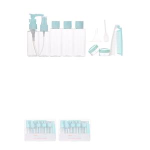 Jual MINISO Botol Kosong Refill Isi Ulang Bottle Travel Set Kit 11 Pcs ...