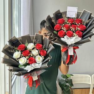 Jual Best Seller Buket Bunga Artificial Bucket Wisuda Ultah Tunangan ...