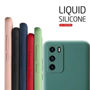 Jual Case Poco M3 X3 NFC X3 Pro Liquid Silicone Square Camera Candy ...