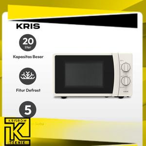 Jual Kris - Microwave - Hitam/Putih - 20 Ltr - Kota Surabaya ...