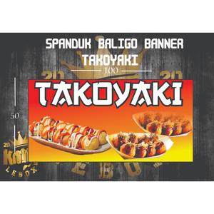 Jual CETAK SPANDUK BALIGHO BANNER MURAH TAKOYAKI - Jakarta Pusat ...