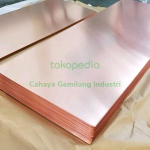 Jual plat tembaga 2mm x 1meter x 2meter-tembaha tebal 2mm copper plate ...