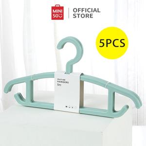 Jual Miniso Official Simple multipurpose clothes hanger Hanger Baju ...