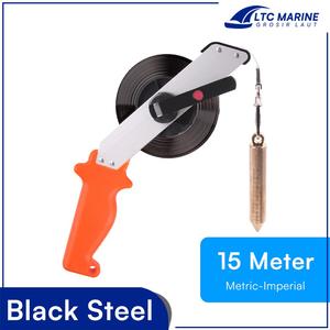 Jual 650866R Black Steel Oil Depth Meter Sounding Tape Richter 15m ...