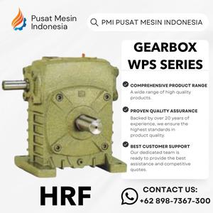 Jual GEAR BOX HRF WPS 135 WORM GEAR REDUCER RATIO 1:10-60/ GEARBOX WPS ...