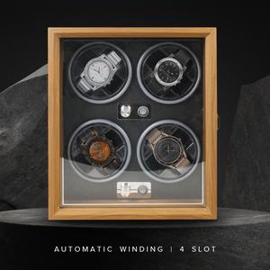 Jual Kotak Tempat Jam Tangan Otomatis Watch Winder Box Automatic Kotak ...