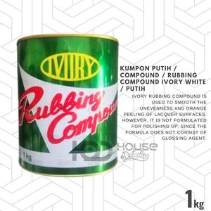 Jual Kumpon Putih / Compound / Rubbing Compound IVORY WHITE / PUTIH ...