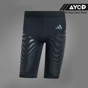 Jual Adidas Adizero Control Men’s Running Shorts Tights - Black - L ...