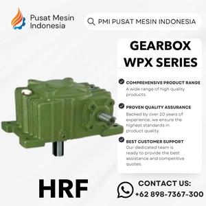 Jual GEAR BOX HRF WPX 200 WORM GEAR REDUCER RATIO 1:10-60/ GEARBOX WPX ...