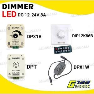 Jual "Srd" Dimmer Switch Lampu LED Strip Turn Touch DC 12V 24V 8A ...