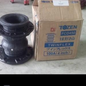 Jual Fleksibel Rubber Joint Twinflek TOZEN 2" DN50 JIS 10K - Jakarta ...