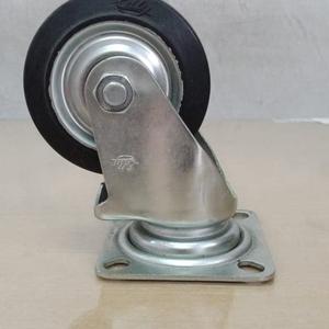 Jual Roda Industri Medium Heavy EDLY, Rubber Bushing 4 inch, Hidup, 36 ...