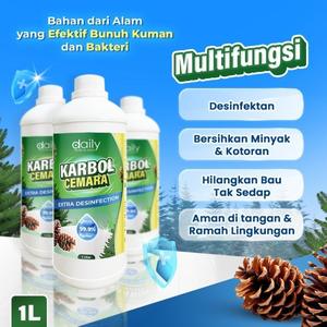 Jual KARBOL DAILY 1 LITER PINE OIL KARBOL KONSENTRAT CEMARA ...