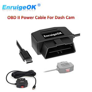 Jual OBD OBD2 USB Type C Power Cable for Dash Camera Mini Micro USB ...