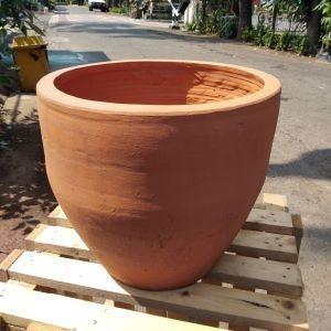 Jual POT BESAR POT TANAMAN HIAS GERABAH TANAH LIAT D 33 TERAKOTA - D40 ...