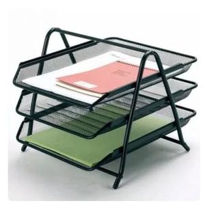Jual RAK KERTAS BESI LOGAM 3 SUSUN / ELEVATED TRAY 3 TINGKAT Terlaris ...