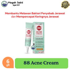 Jual 88 Acne Cream 6 gR | Krim Anti Acne Spot Cream LHA BHA PHA Gentle ...