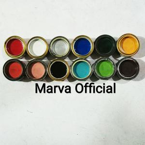 Jual KUAS & Cat raja RADJA LUX kayu besi baja minyak 25 gr MERAH PUTIH ...