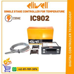 Jual IC Plus 902 Eliwell IC902 Digital Thermostat 230V 1 probe PTC abu ...