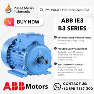 Jual ELEKTRO MOTOR ABB IE3 2P B3 22KW 30HP M2BAX 180MLA2 3PHASE/ DINAMO ELECTRIC MOTOR/ DINAMO ...