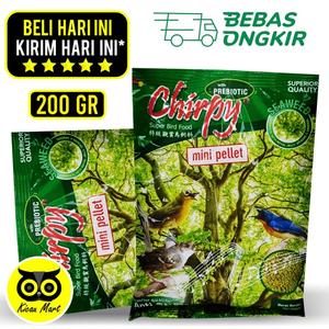 Jual KICAU MART Chirpy Seaweed 200gr Chirpi Cirpi Hijau Rumput Laut ...