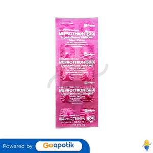 Jual MEPROTHION 500 MG STRIP 10 TABLET - Kota Bandung - Apotek Apollo ...