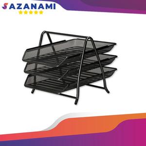 Jual Ready Letter Tray Besi Paper Document Tray Rak Susun Surat Rak ...
