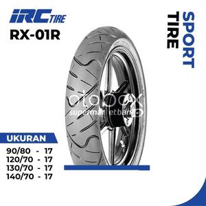 Jual BAN MOTOR IRC UKURAN 90/80 120/70 130/70 140/70 RING 17 RX-01R ...