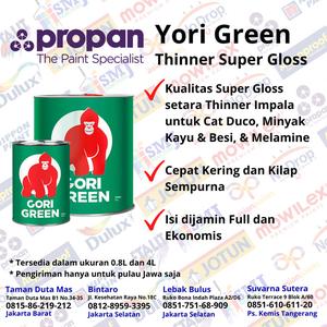 Jual THINNER SUPER GORI HIJAU DARI PROPAN (SEKELAS IMPALA) 1 LITER ...