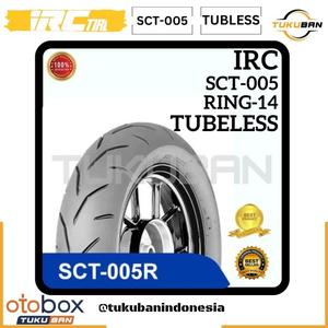 Jual Ban Motor IRC SCT-005 Ukuran : 110 / 80 - 14 140 / 70 - 14 ...