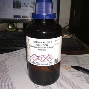 Jual For determation of water hardness, Amonia Buffer Solution 500ml ...
