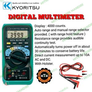 Jual ALAT UKUR DIGITAL MULTIMETER AVOMETER MULTITESTER KYORITSU Best ...