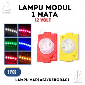 Jual Lampu Modul 1 LED 1X1 Fuso Putih Merah Hijau Kuning Biru Pink 12 ...