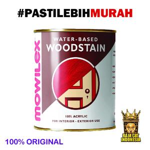 Jual Cat Plitur Kayu Water Based Mowilex Woodstain 1 Liter Kaleng - WS ...