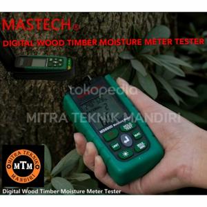 Jual ALAT UKUR KADAR AIR KAYU DIGITAL WOOD TIMBER MOISTURE TESTER MAST ...