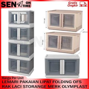 Jual Box Plastik Olymplast FOLDING STORAGE OFS Container Lemari Pakaian ...