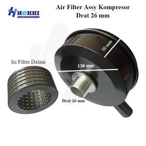 Jual Filter Udara Besi Kompresor Angin Drat 26 mm / Saringan Udara ...