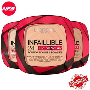 Jual Loreal Infallible 24H Fresh Wear-Compact Powder Foundation ...