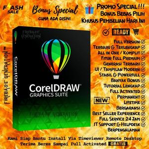 Jual Corel DRAW Graphics Suite Full Version Versi Untuk Komputer PC Laptop Windows Permanen ...