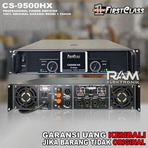 Jual PROMO! Power Amplifier FIRSTCLASS CS 9500 HX | FIRST CLASS CS ...