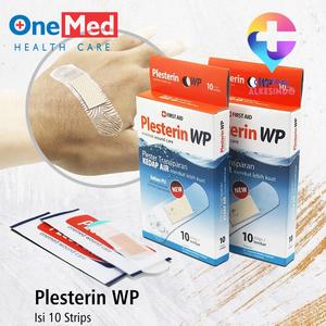 Jual Plesterin WP Transparan Plester Waterproof Onemed Isi 10 Per Pack ...