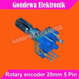 Jual MELAYANI SPK!! Roy encoder 5 pin 20mm potensio digital EC11 ...