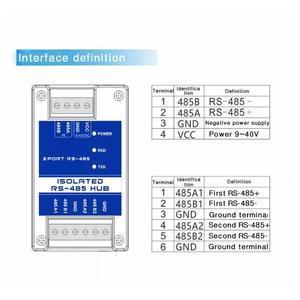 Jual Ready Rs485 Isolated / Rs485 Splitter Hub Input 1Ch Output 2Ch ...