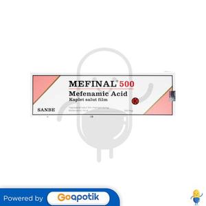 Jual MEFINAL 500 MG BOX 100 KAPLET - Kab. Tangerang - Apotek Anaya ...