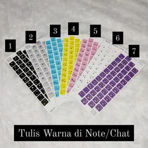 Jual BEST STIKER ARAB, STICKER KEYBOARD ARABIC, STIKER KETIK LAPTOP ...